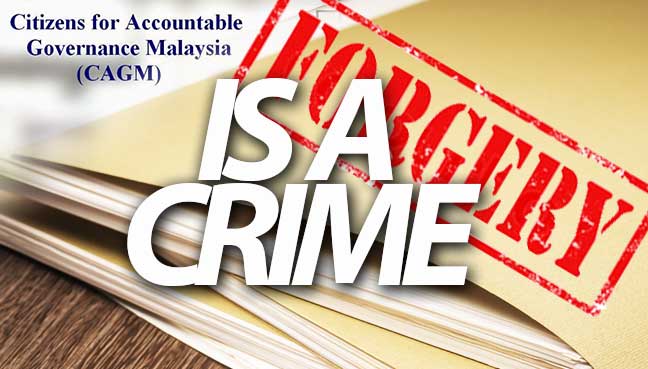 Forging sworn documents a crime, say lawyers Forging sworn documents a ...