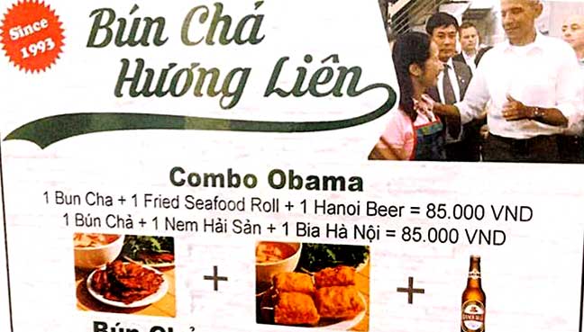 Obama’s Vietnam noodle visit sparks feeding frenzy | Free Malaysia ...