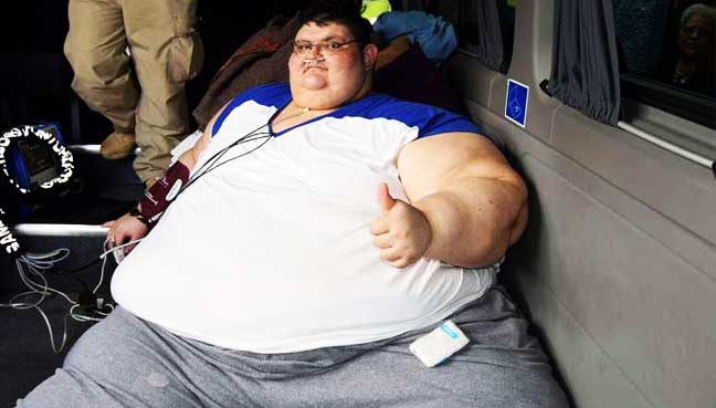One big resolution: world’s fattest man aims for half | Free Malaysia ...