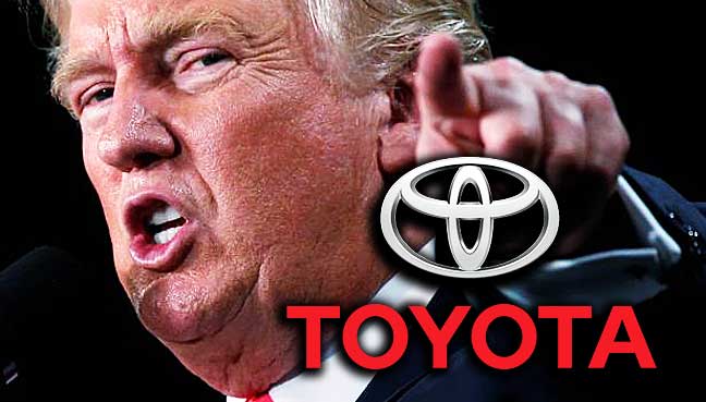 Trump hits Toyota in latest broadside against carmakers and Mexico ...