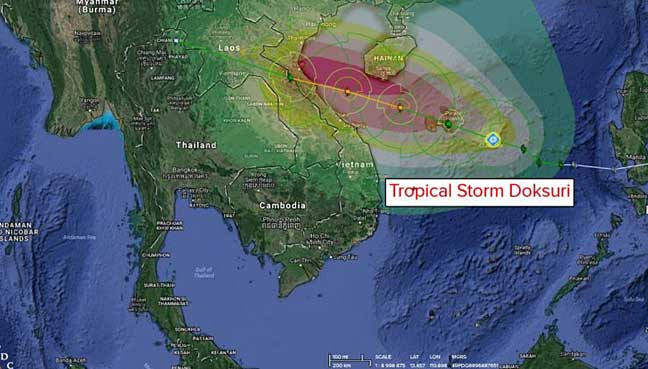 ‘Severe’ Typhoon Doksuri pounds central Vietnam | FMT