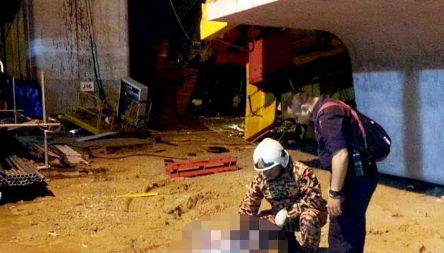 Worker killed at MRT site as launching gantry collapses | Free Malaysia ...