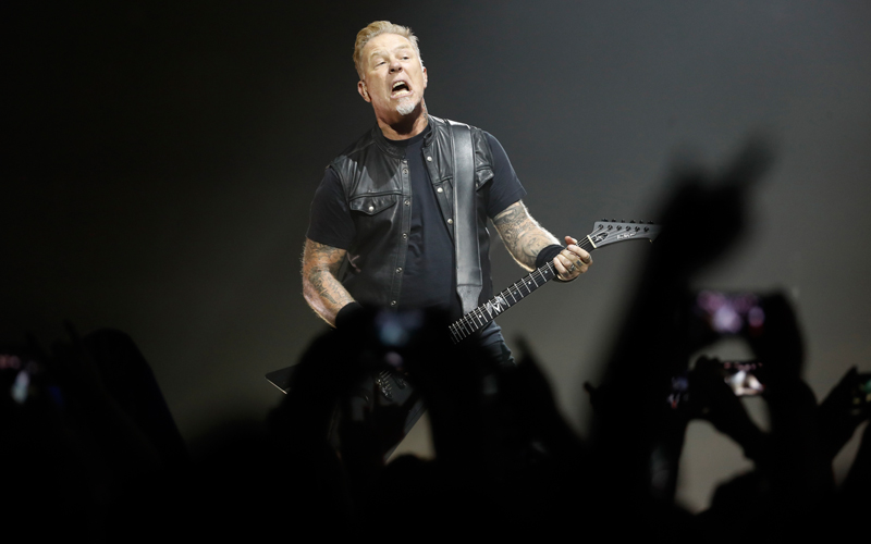 James Hetfield Metallica Vocalist Biography Collection