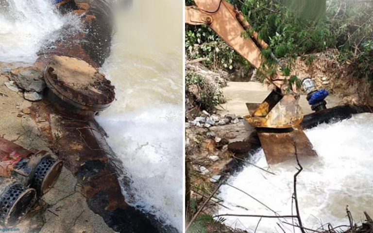 Lagi gangguan air di Lembah Klang, 2 kes paip pecah dalam sehari | Merdeka Center