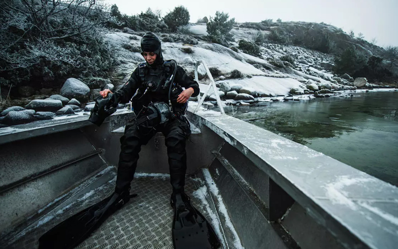 Sweden’s only female oyster diver finds calm at sea | Free Malaysia ...