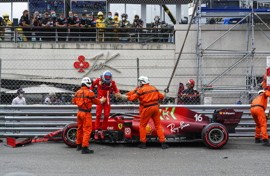 Leclerc takes Monaco pole with crash-damaged Ferrari | Free Malaysia ...
