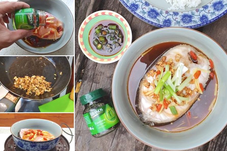 Nutritious steamed garoupa with essence of chicken | Free Malaysia ...