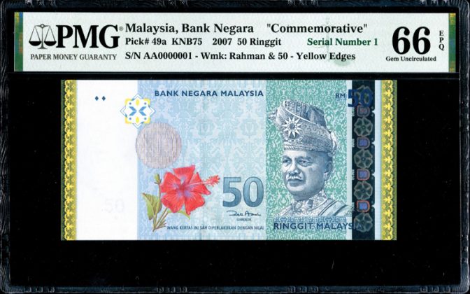 Special RM50 note fetches whopping RM708,000 at auction | Free Malaysia ...