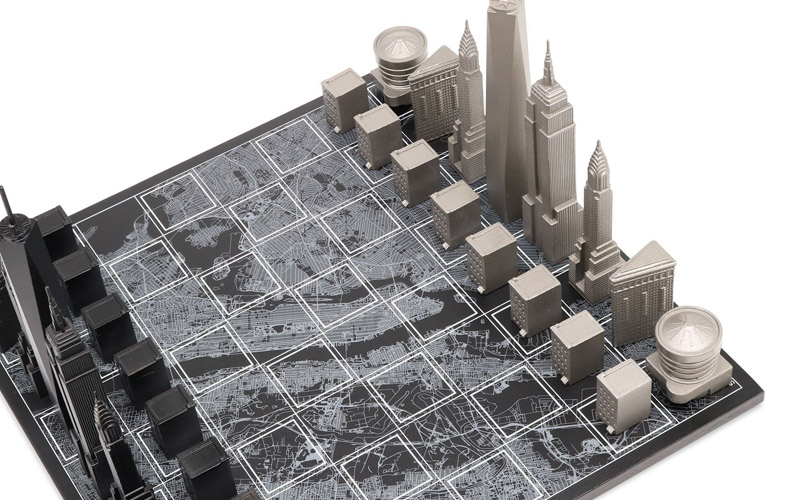 Decorative chess set has architecture-inspired pieces | Free Malaysia ...