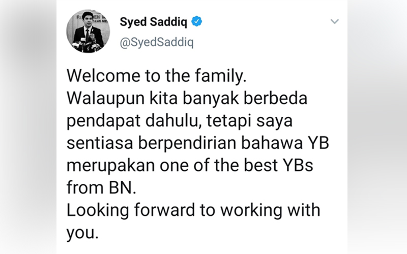 Syed Saddiq’s tweet returns to haunt him | Free Malaysia Today (FMT)