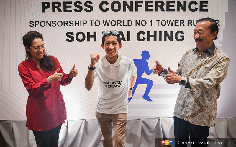 Tan’s towering generosity for tower runner Soh Wai Ching | Free Malaysia Today (FMT)