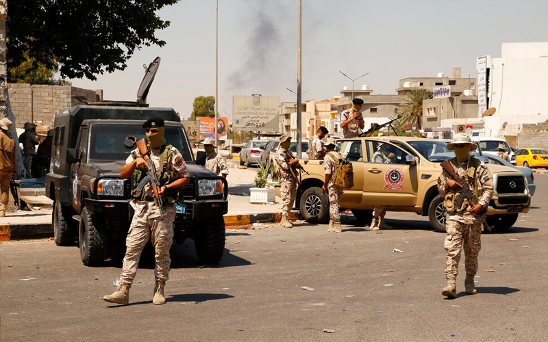 Shootouts and blasts in Libyan capital amid political standoff | Free ...