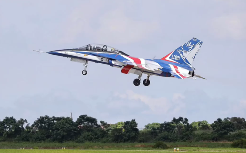 Taiwan touts new air force advanced training jet’s abilities | Free ...