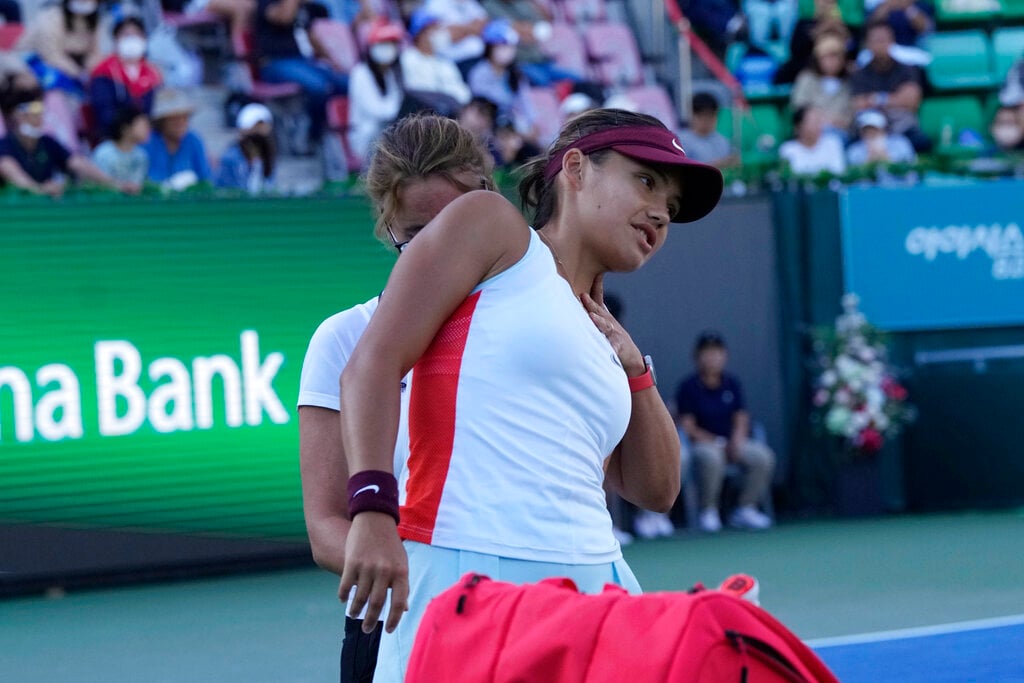 Injured Raducanu retires in Korea Open semi | Free Malaysia Today (FMT)