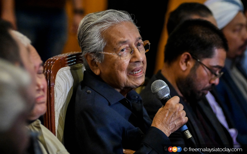 Young ones don’t have what it takes, says Dr M | Free Malaysia Today (FMT)