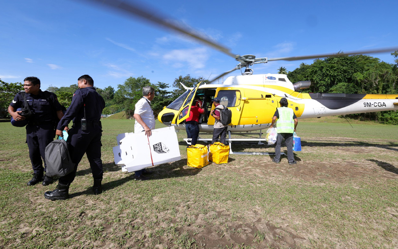 No polling districts in Sabah affected by floods, say cops | Free ...