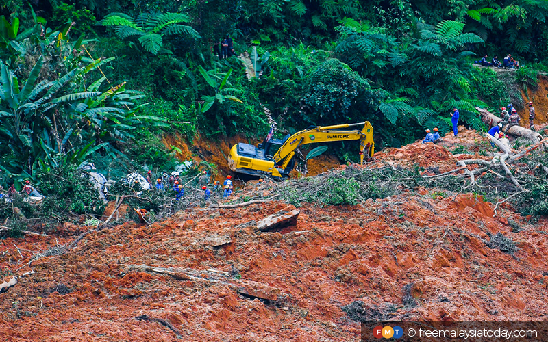 Cops’ probe into Batang Kali landslide 90% complete | Free Malaysia ...
