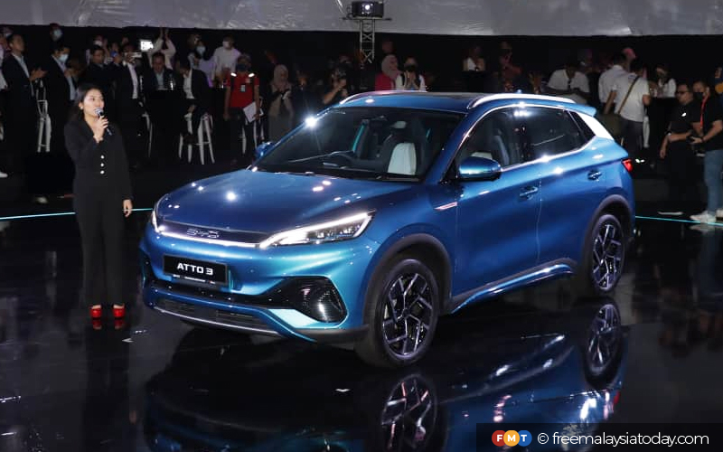 Chinese EV Atto3 to hit the road in Malaysia soon | Free Malaysia Today ...
